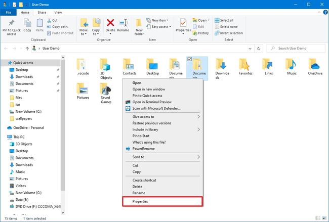 How to move user folders to different location on Windows 10 | Windows Central