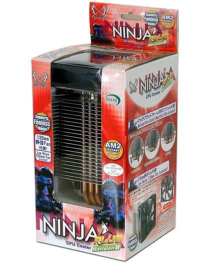 Non-TEC Air Cooler: Scythe Ninja Plus Revision B - Scythe Ninja Plus ...