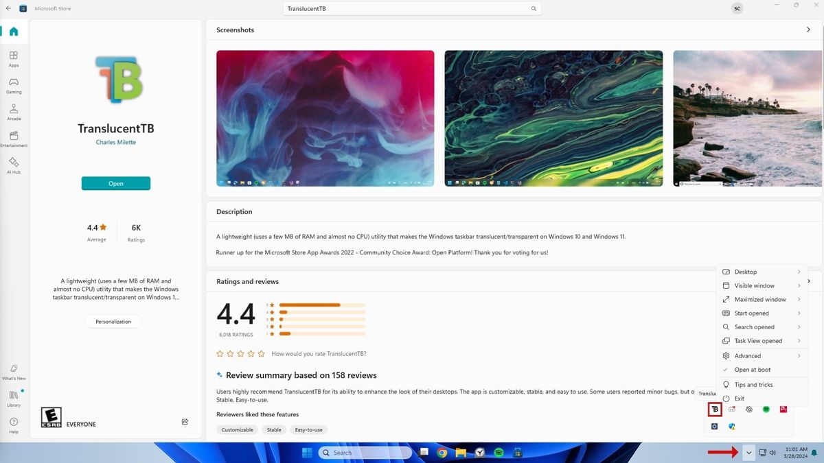 Windows 11 transparent taskbar: Give your Windows desktop a clean new ...