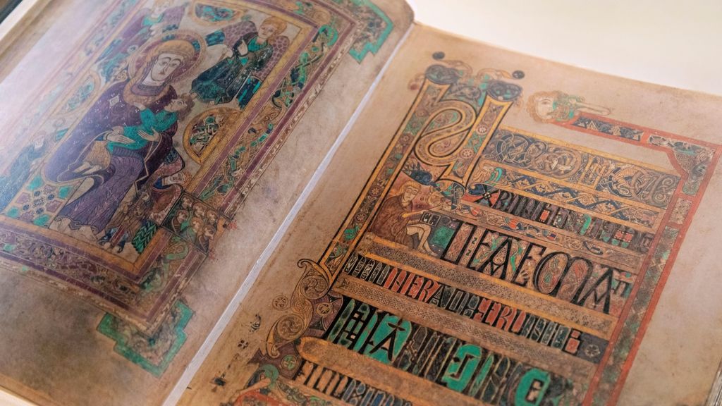 Book of Kells: A 1,200-year-old manuscript made by monks escaping the ...