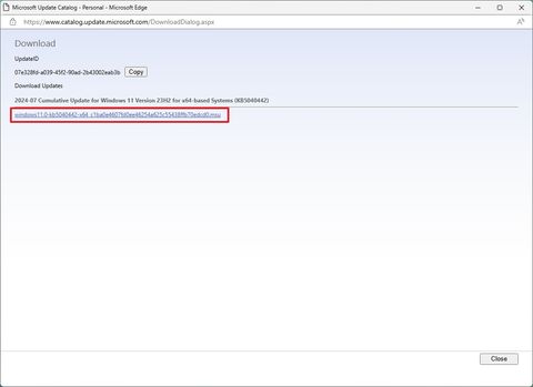 How to manually download and install cumulative updates on Windows 11 ...