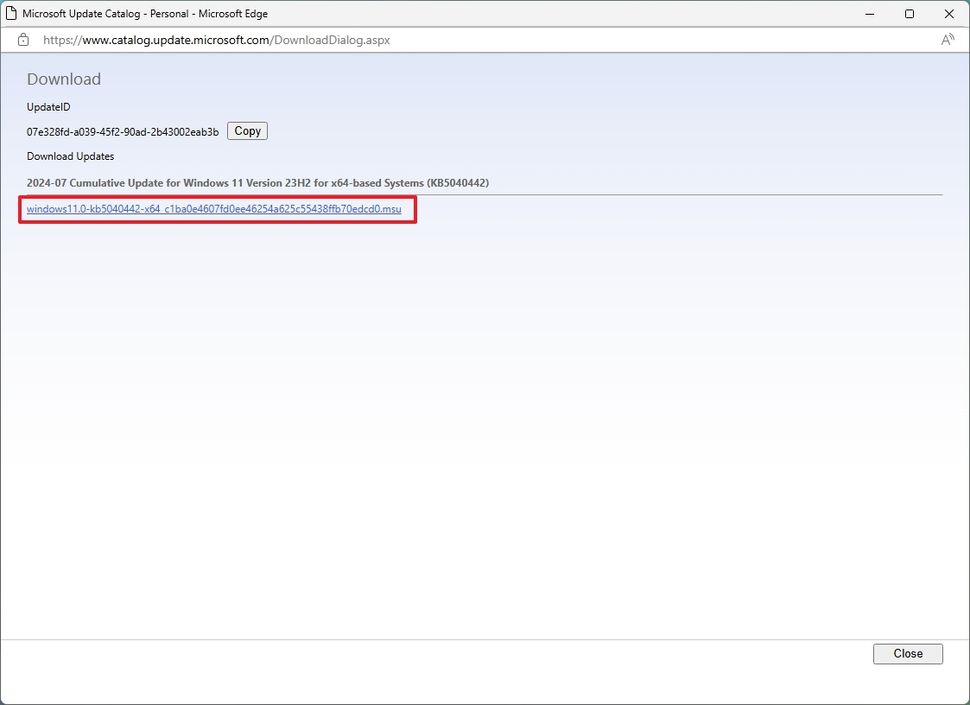 How to manually download and install cumulative updates on Windows 11 ...