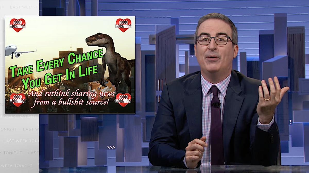 John Oliver tackles viral misinformation in immigrant communities, but ...