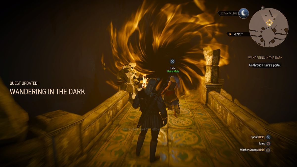 The Witcher 3 Wandering in the Dark quest and how to escape from the ...