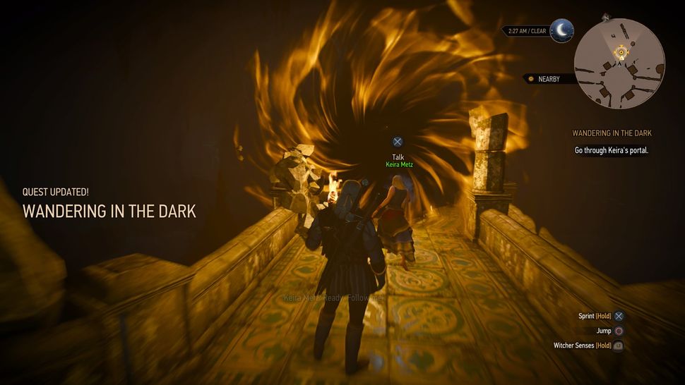 The Witcher 3 Wandering in the Dark quest and how to escape from the ...