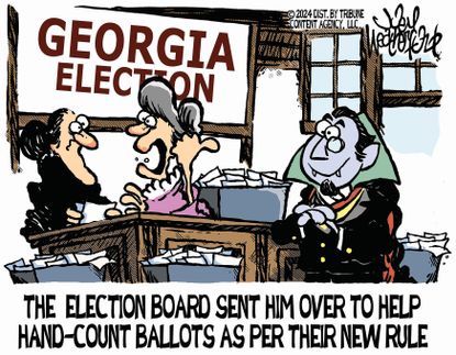 Today's political cartoons - September 27, 2024 | The Week