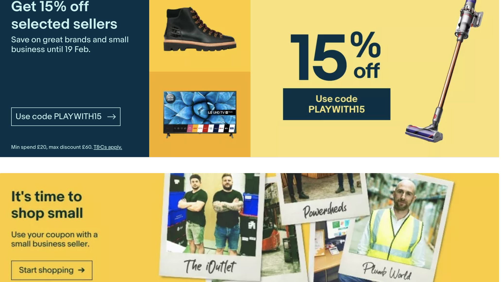 eBay deals! Get 15% off headphones, iPhones and more with this discount ...
