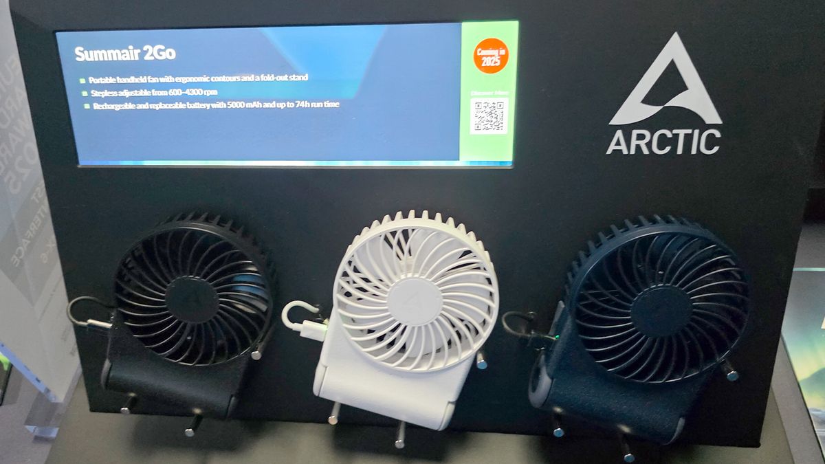 Arctic shows off new air coolers and fans at Computex 2025, brings back ...