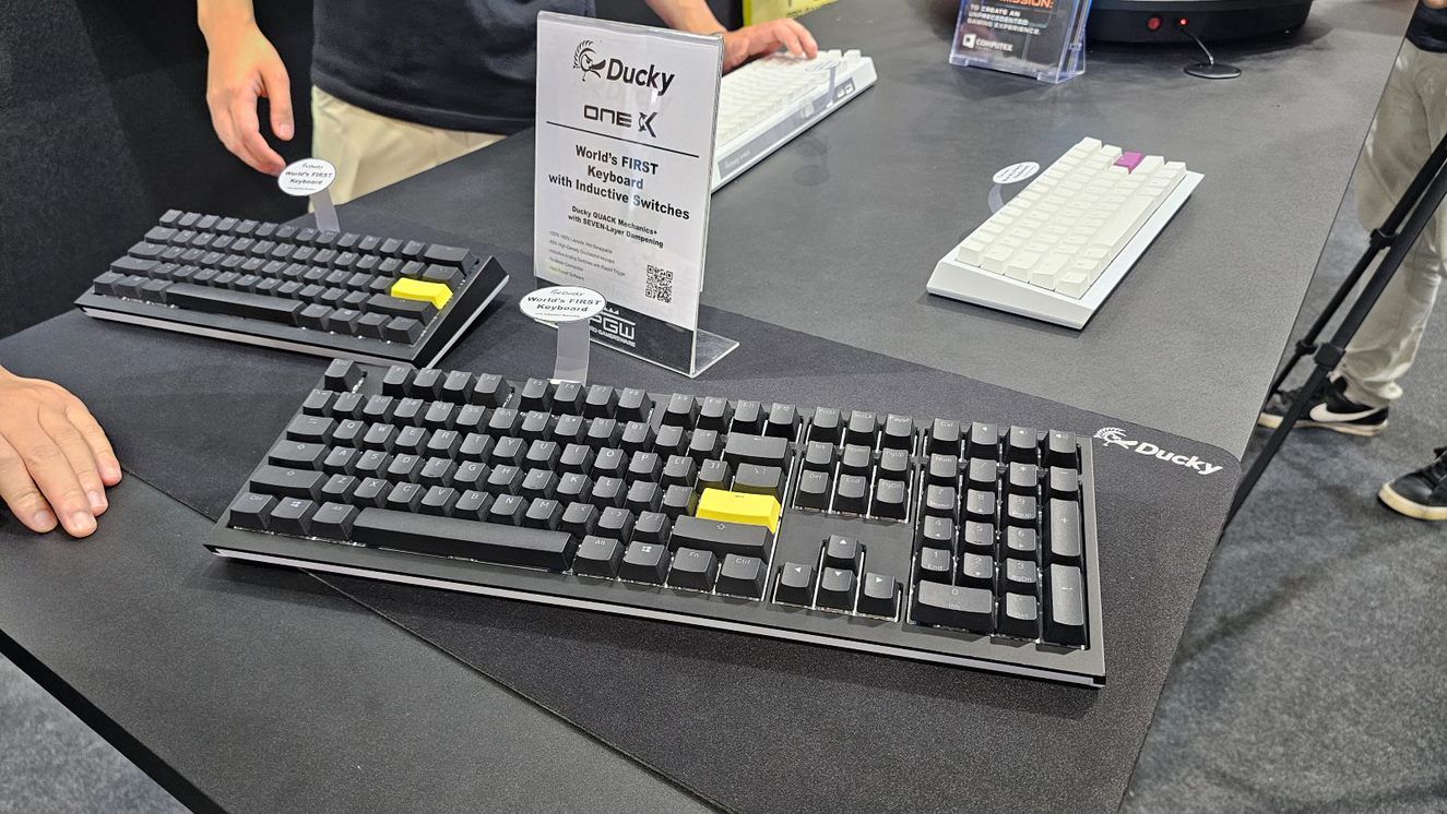 Ducky One X keyboard first to use Cherry's innovative induction ...