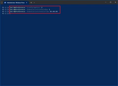 How to manage Microsoft Defender Antivirus with PowerShell on Windows ...