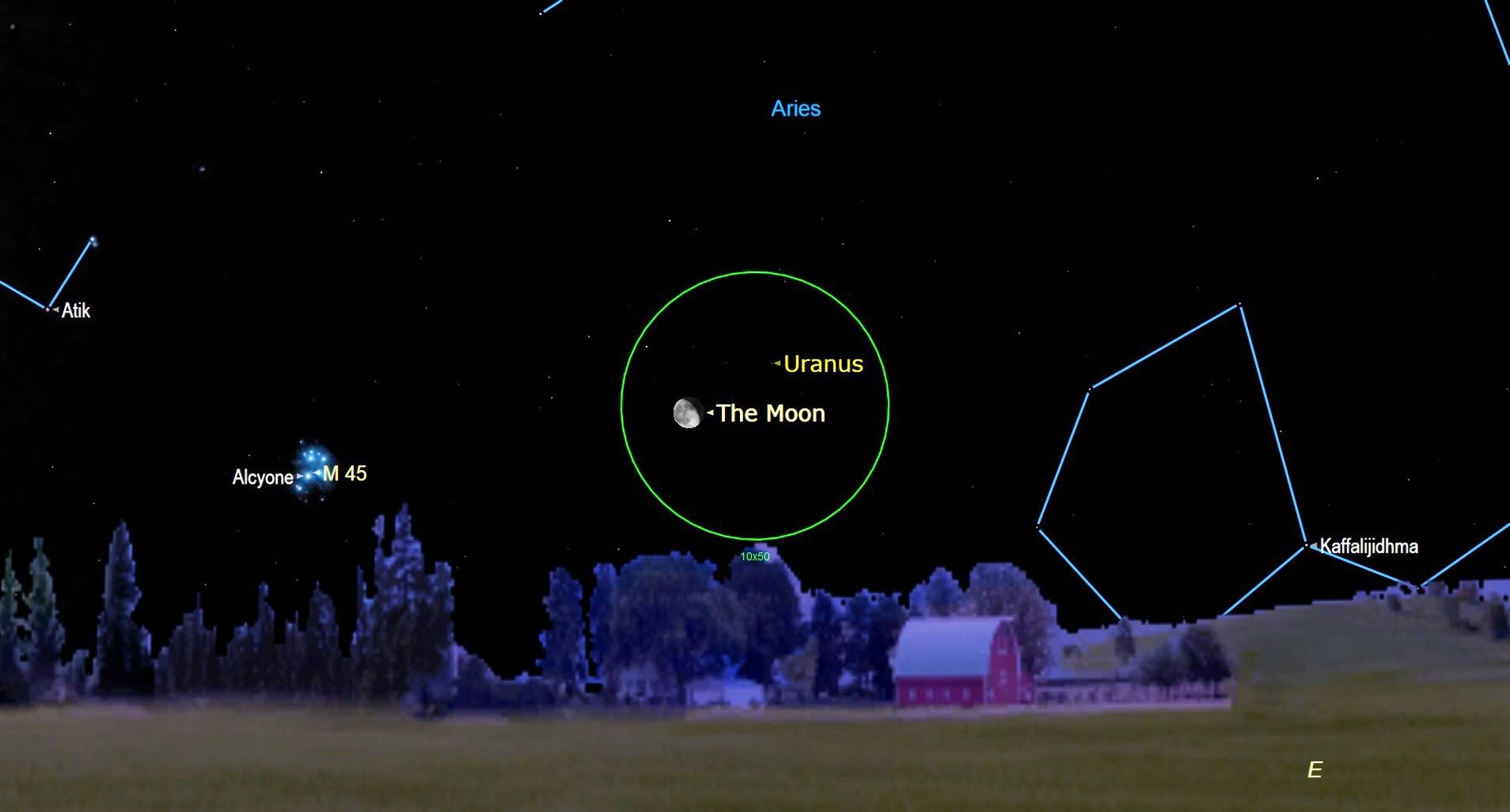 See the moon eclipse Uranus tonight (Sept. 14) in an occultation | Space