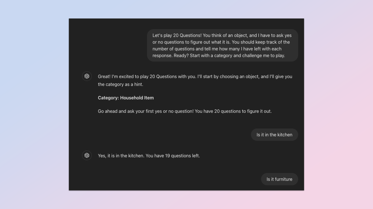 7 ChatGPT prompts to play word games with the AI | Tom's Guide