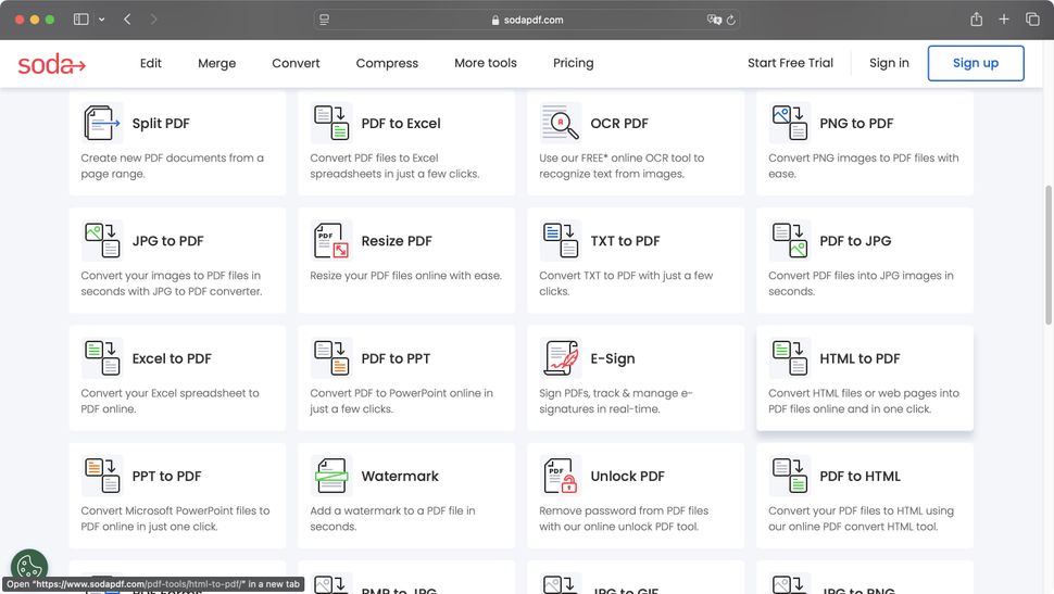 Soda PDF Online | TechRadar