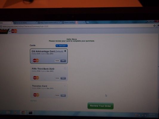 MasterCard Paypass Online Hands-on | Mobile Payments with MasterCard ...