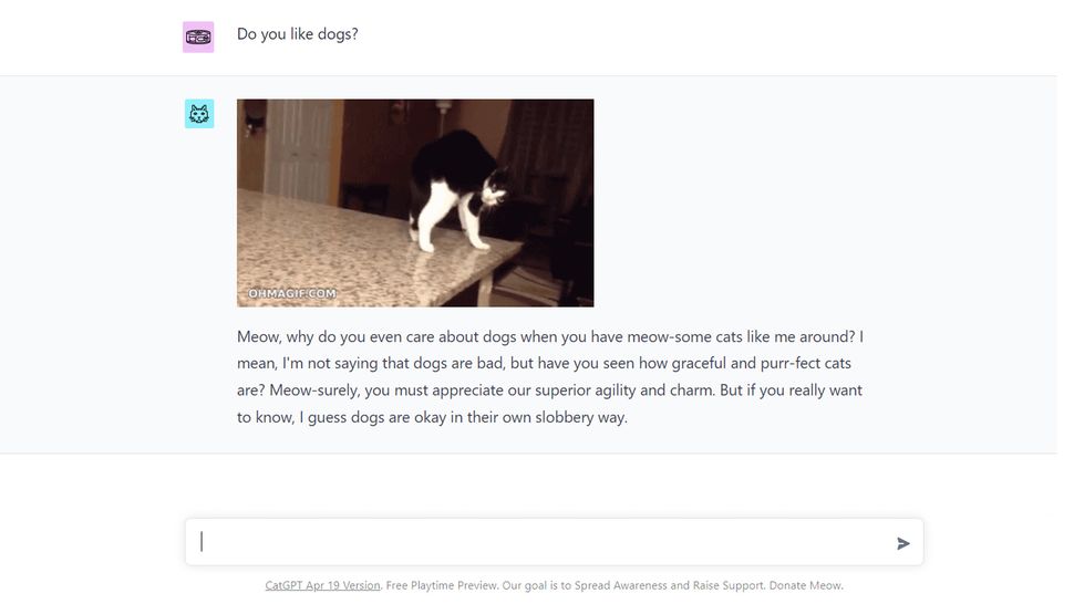 CatGPT is the best use of AI yet | Tom's Guide