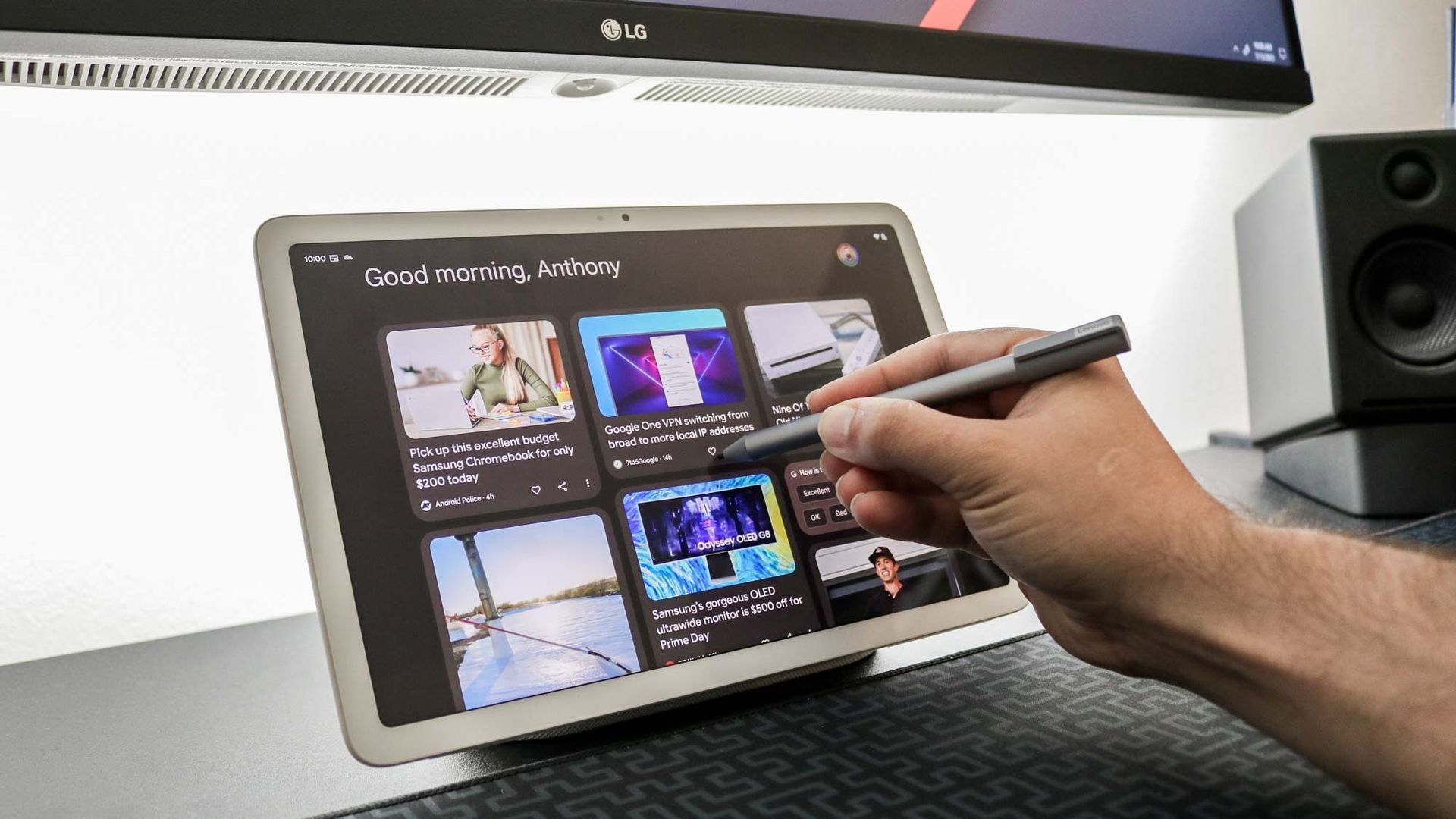 The Pixel Tablet is even better with a stylus and I found the best one ...