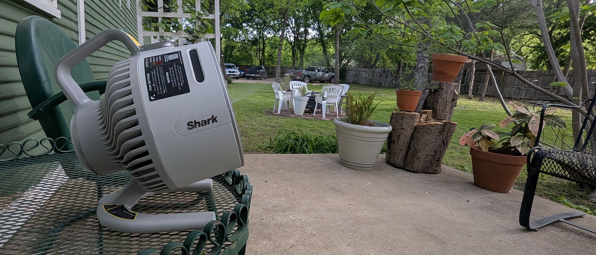 Shark FlexBreeze HydroGo review: a modern misting fan for on-the-go ...