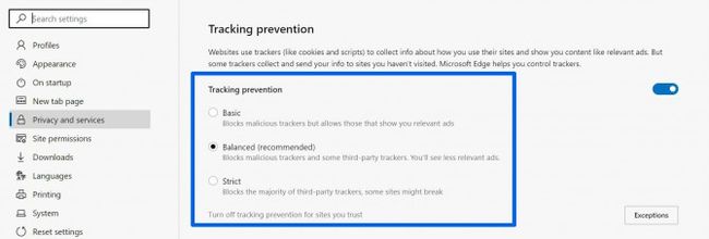 Microsoft Edge Browser Now Offers Tracking Prevention: How to Use It ...