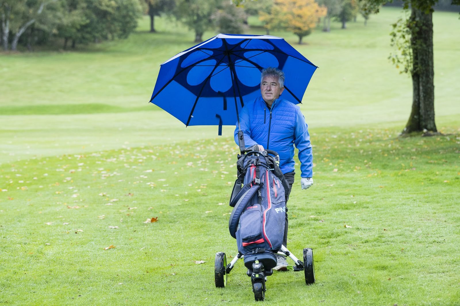 Caddymatic 360˚ Swivelease Three-Wheel Push Trolley | Golf Monthly
