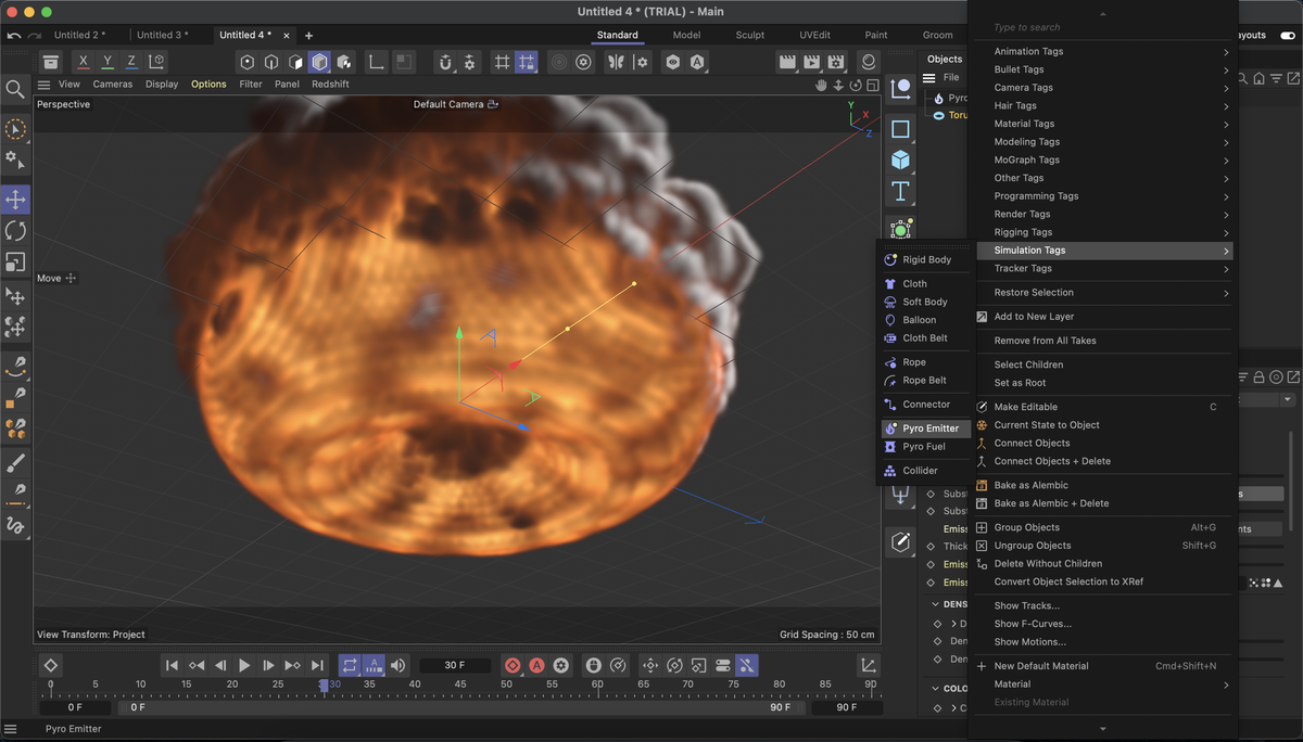 Maxon Cinema 4D 2024 review: new pyro features and more efficient working | Creative Bloq