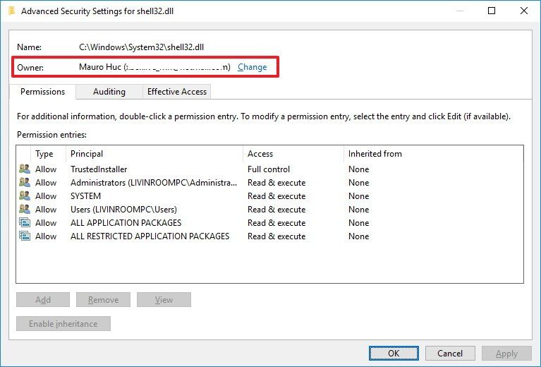 How to take ownership of files and folders on Windows 10 | Windows Central