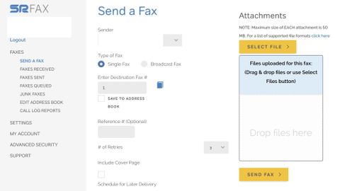 SRFax review: Affordable, efficient online faxing for small and large ...