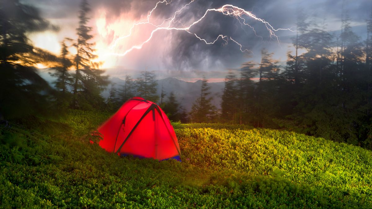 How to not be struck by lightning: vital safety tips for camping and ...