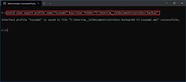 How to manage wireless networks with Command Prompt on Windows 10 ...