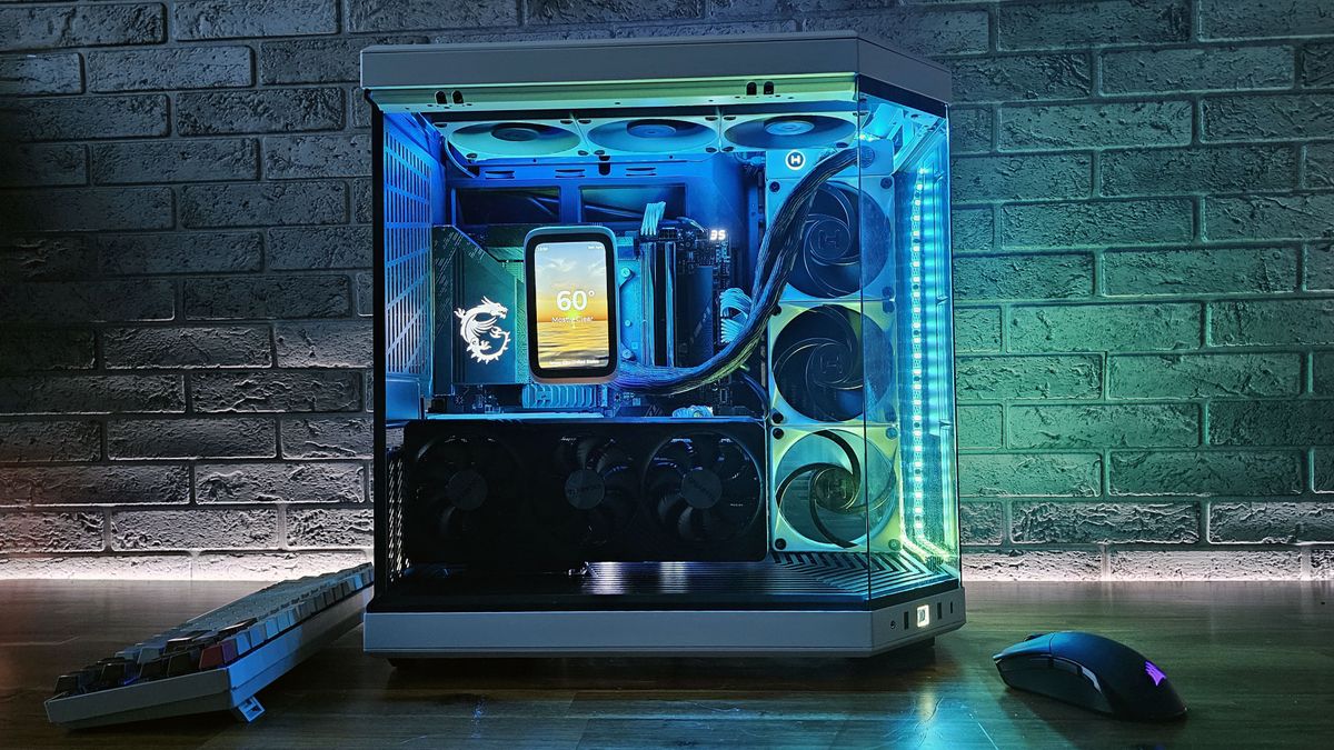 Hands-on with Hyte's Nexus Link: Huge-screen AIO cooler takes center stage, plus simplified ...