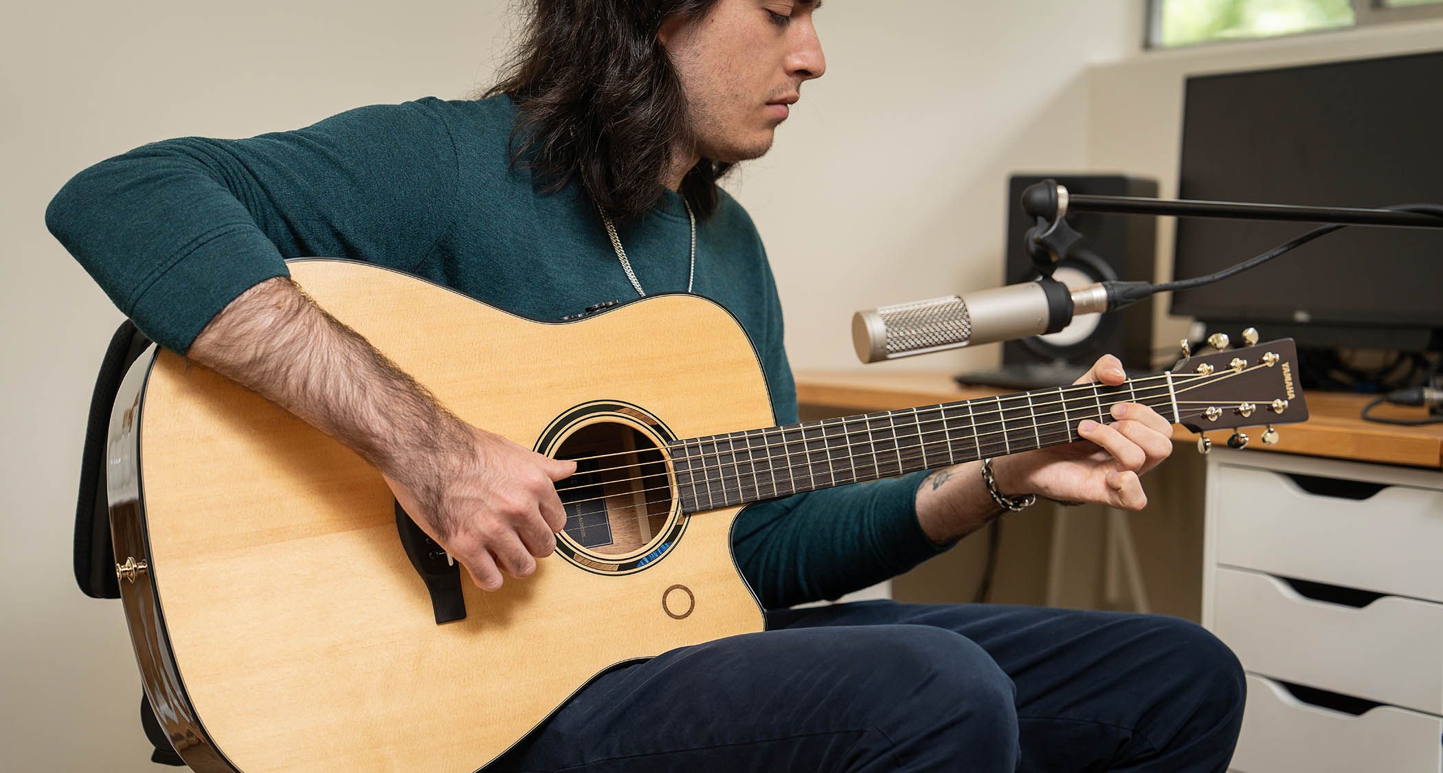 “The entire creative process of listening, playing, and creating is ...