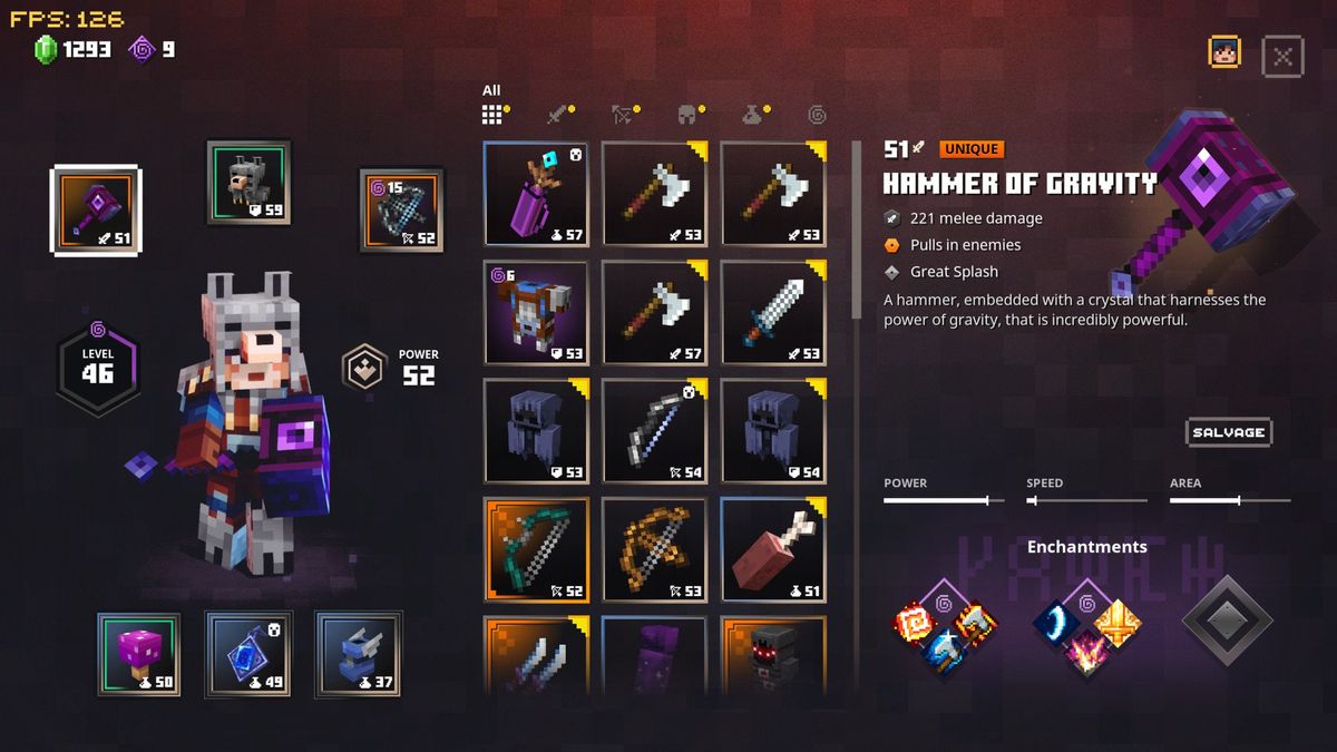 Minecraft Dungeons Best Weapons and Gear | Windows Central