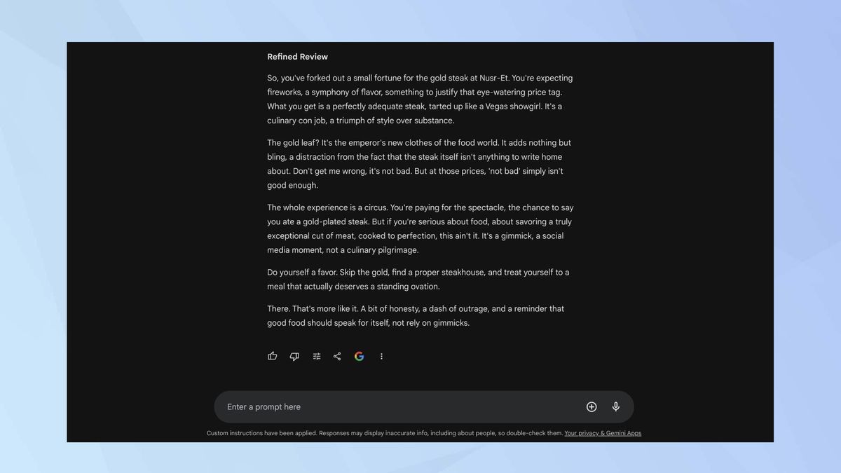 Gemini Gems lets you build your own team of AI experts — here’s how ...