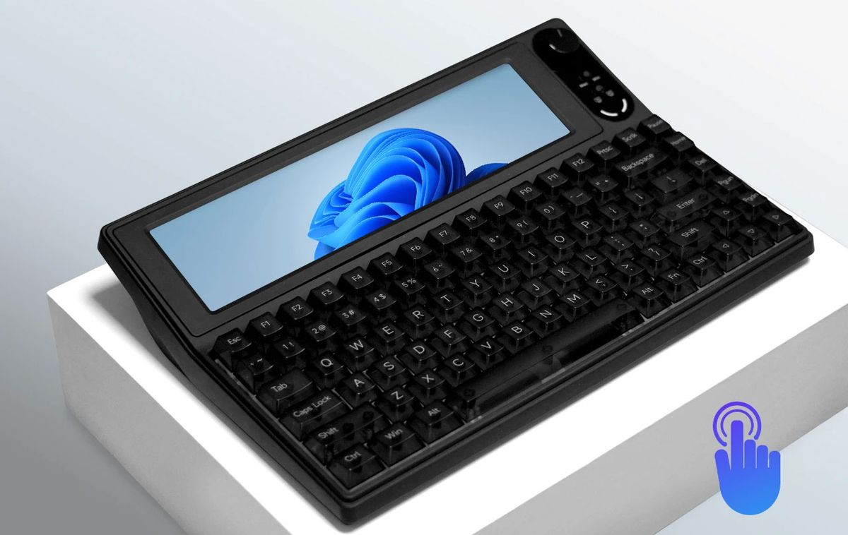 VisionBoard keyboard incorporates a 10-inch touchscreen, leans into ...