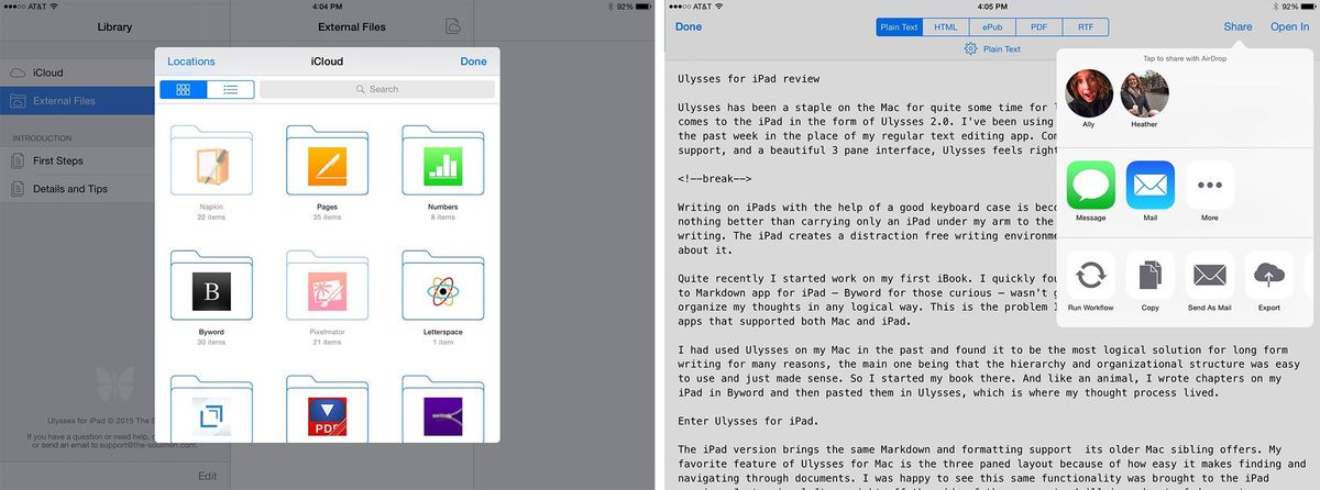 Ulysses for iPad: The go-to text editor for long form writing | iMore