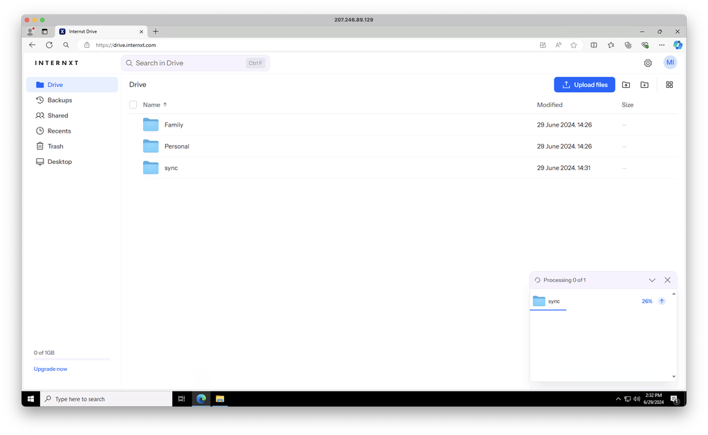 Internxt cloud storage review | TechRadar