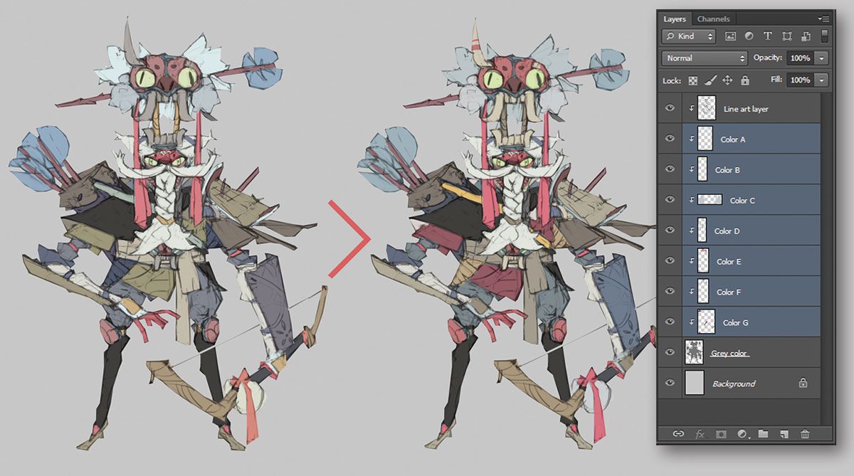 Create a character with a strong pose in Photoshop | Creative Bloq