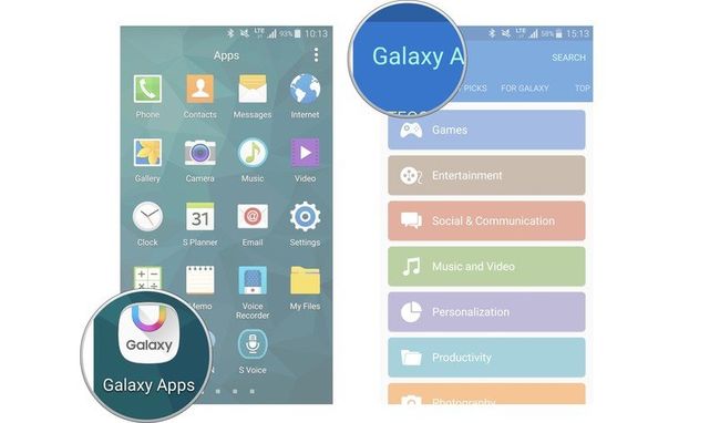 How to download and update apps through Galaxy Apps on your Samsung ...