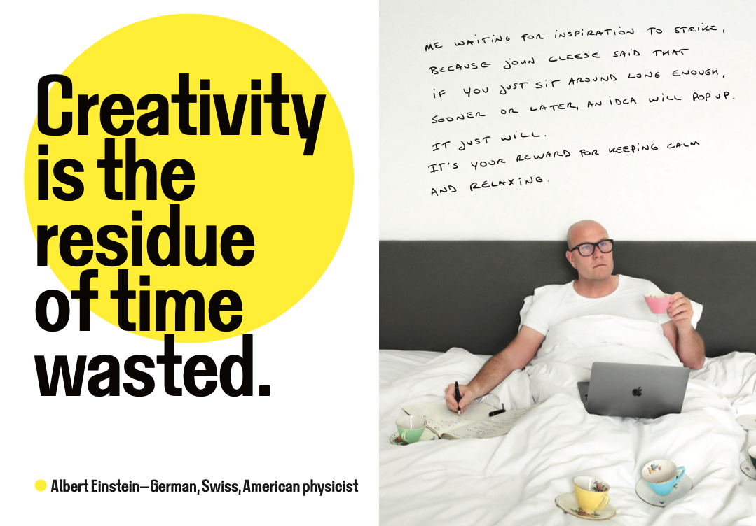Why doing nothing is good for creativity - Mediastreet