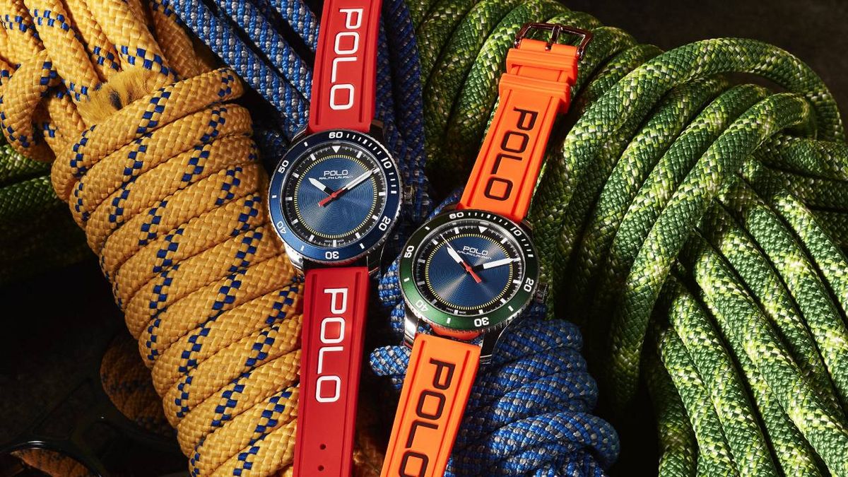 Ralph Lauren reinvents the Polo watch in bright, bold colours | T3