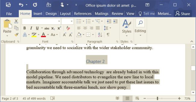 How to Add or Remove Page Breaks in Word 2016 | Laptop Mag