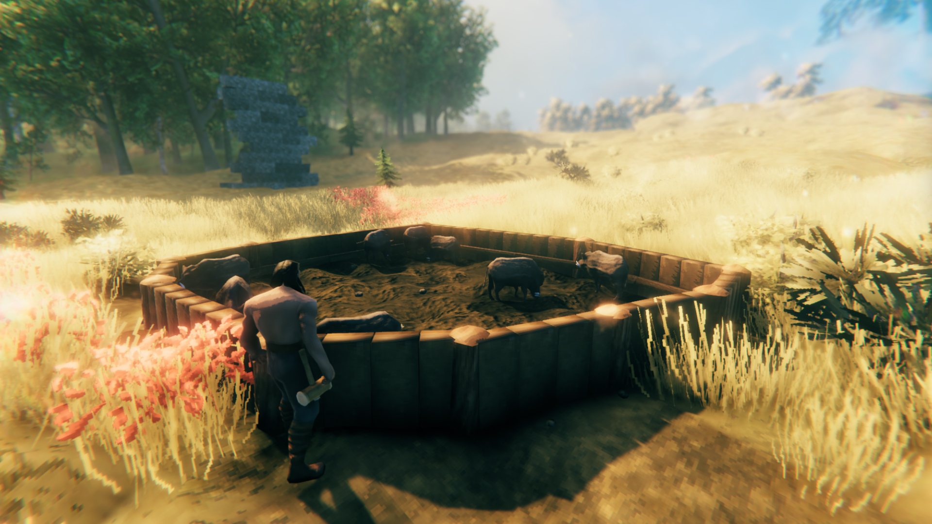 How to tame boars in Valheim, as well as wolves and loxes | GamesRadar+