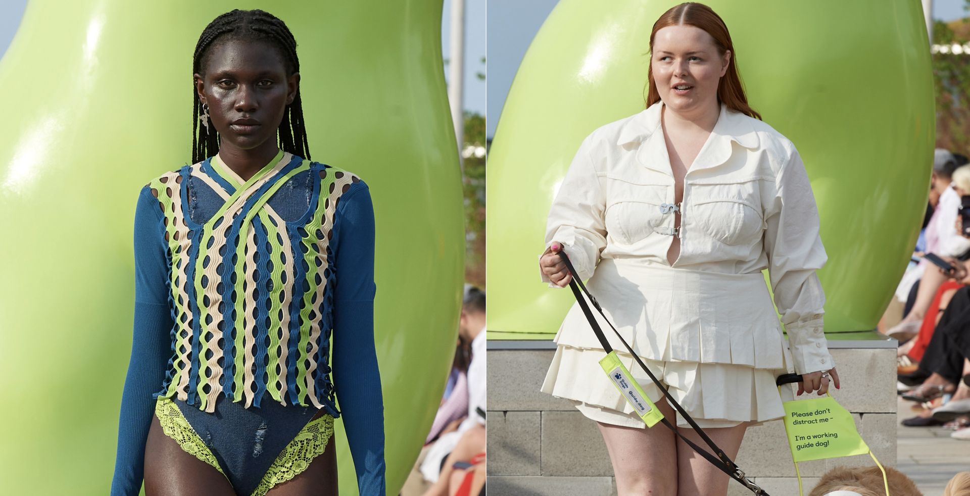 The First-Ever Blind Model at Copenhagen Fashion Week Walks the Runway ...