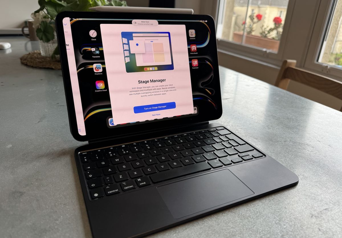 I used the M4 iPad Pro as a laptop for a week – with impressive results ...