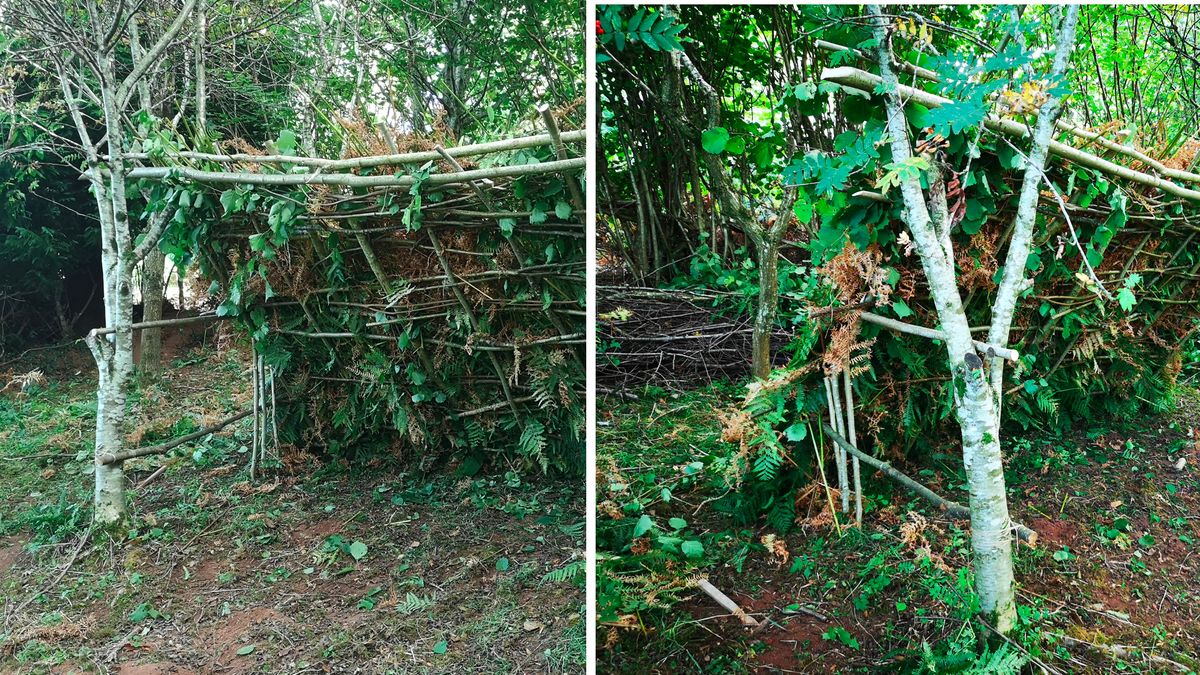 How to build a natural shelter | Advnture