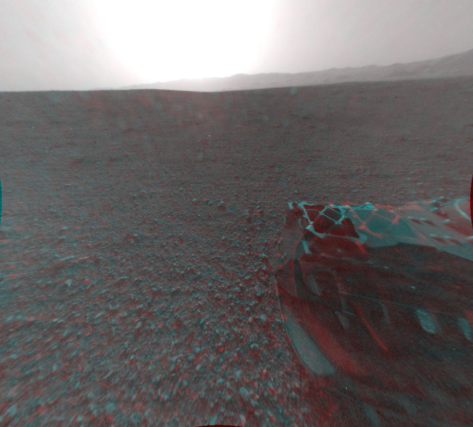 New Mars Photos: Curiosity Rover's 1st 3-D Views | Space