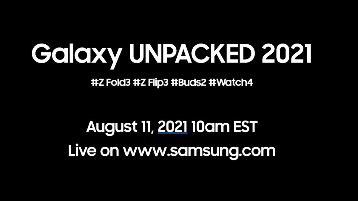 Samsung May Launch The Z Fold 3 Z Flip 3 Galaxy Watch And More On