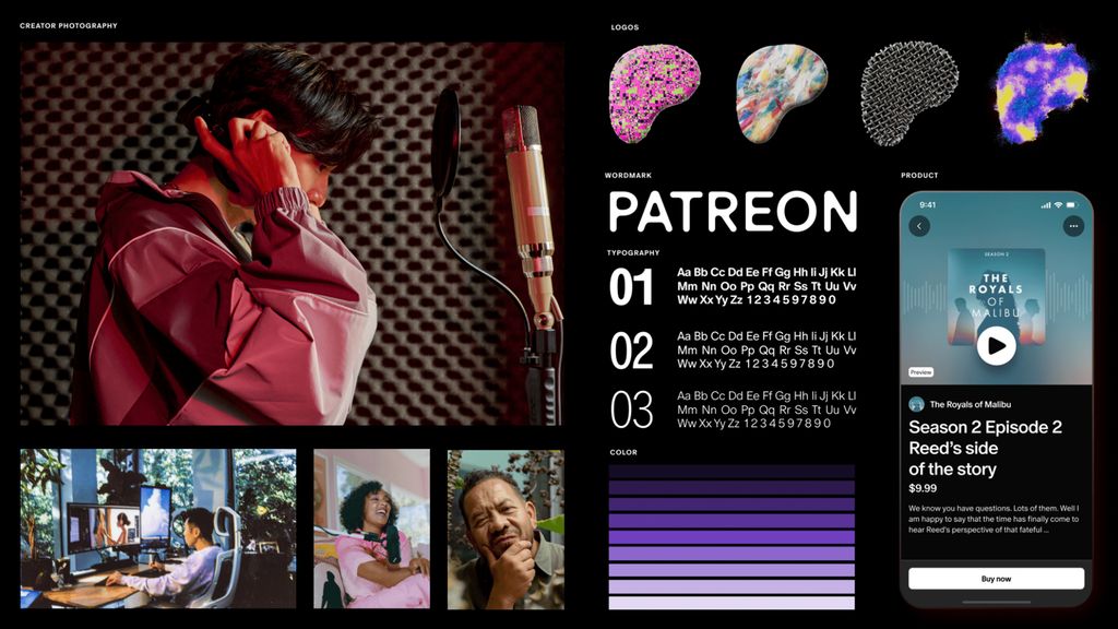 Patreon's rebrand is giving me serious modern design fatigue | Creative ...