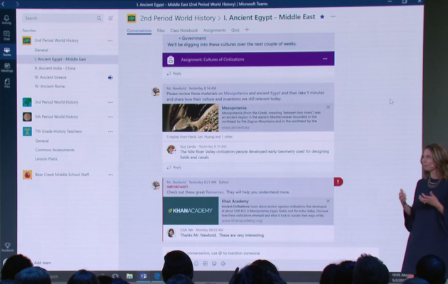Microsoft Teams Brings Collaboration to the Classroom and Beyond ...