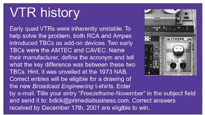 VTR History | TV Tech