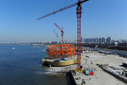 World's first floating island, Seoul | Wallpaper